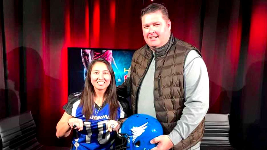 Meet Utah's Professional Female Quarterback