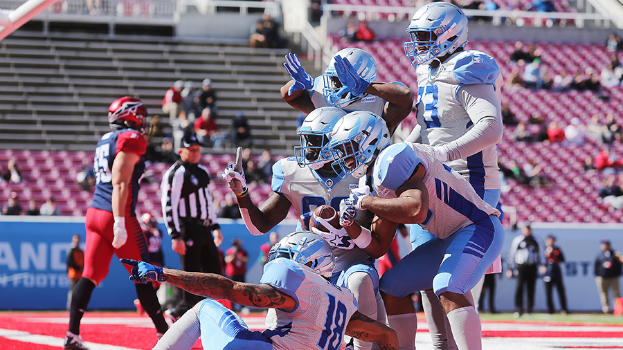 Stallions Take Down Express With Strong First Half