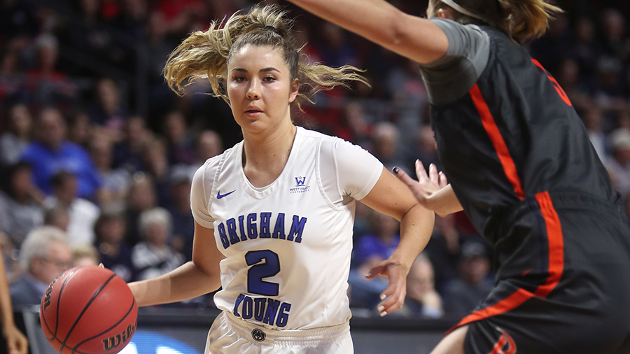 Three BYU Women Receive WCC Honors