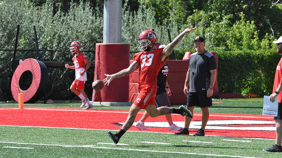 Kyle Whittingham Still Undecided At Kicker, Punter As Season Quickly ...