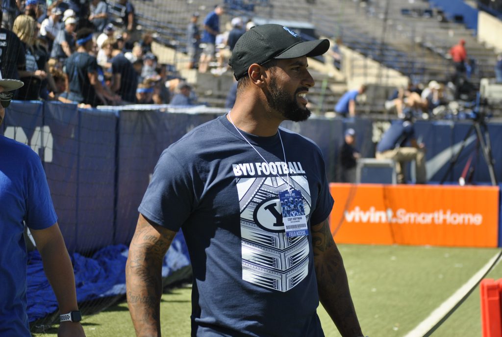 BYU Legend Cody Hoffman In Attendance For USC Game