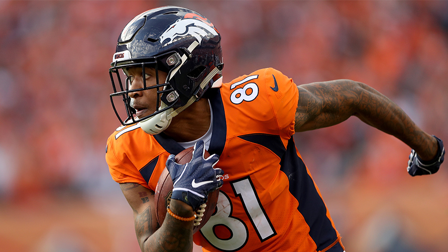 Broncos WR Tim Patrick Hauls In Opening Drive TD Catch Against Raiders