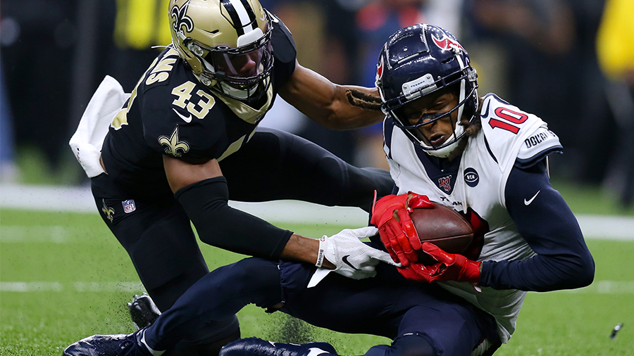 Former Ute Marcus Williams Gets Body Slammed Following Interception