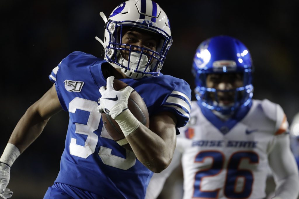 Sione Finau In First Start Reels Off Longest BYU Run Of Season