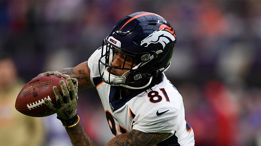 Former Utes WR Tim Patrick Makes Impressive Catch For Broncos