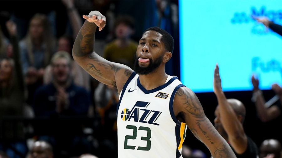 Jazz Forward Royce O'Neale Hits Trio Of Early Threes Against Thunder