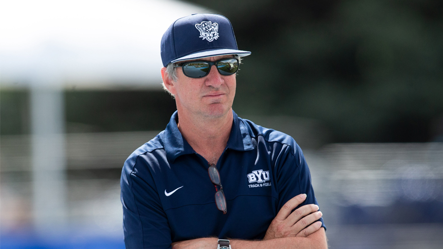 BYU Track & Field Head Coach Ed Eyestone Named MPSF Men's Coach Of The Year