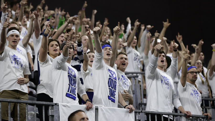 BYU Two Wins Away From 'Ultimate Fan Bracket' Title, Trash Talk ...