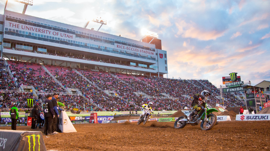 Supercross Restarting At Rice-Eccles Stadium As Utah Gave The Sport ...