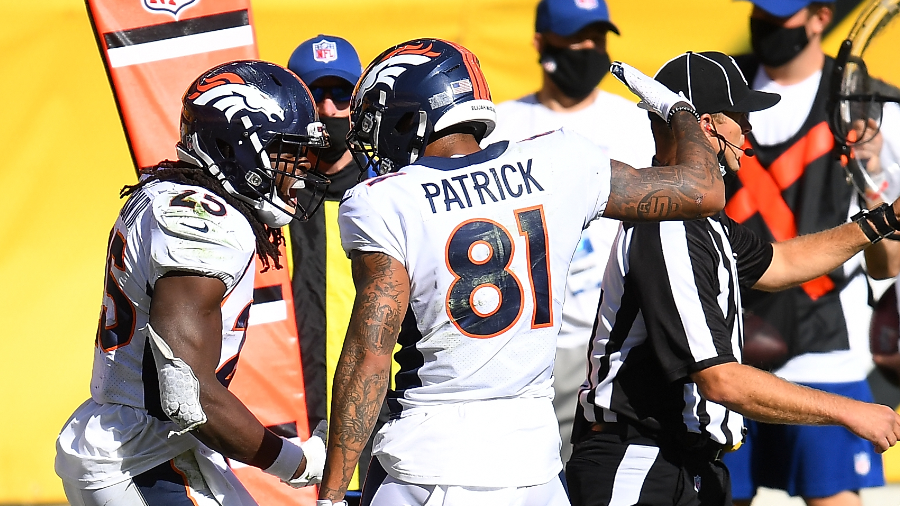 Broncos' Wide Receiver Tim Patrick Sparks Offense With Touchdown ...