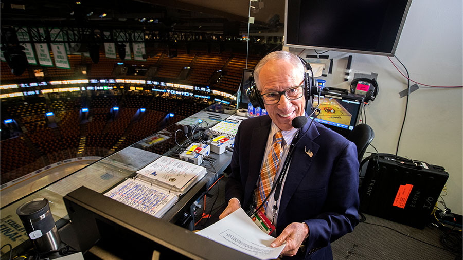 Mike 'Doc' Emrick, Beloved Voice Of Hockey In U.S., Retires