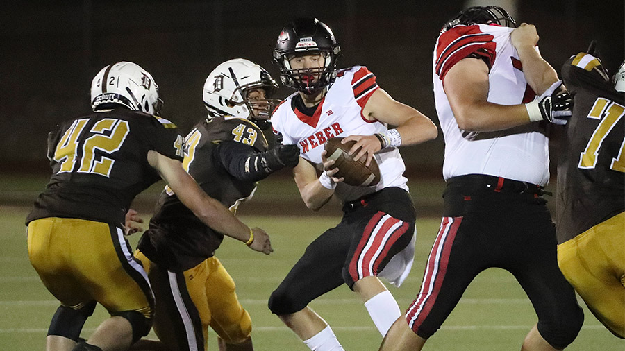 Weber Holds Off No. 9 Davis For Upset Road Win - KSL Sports