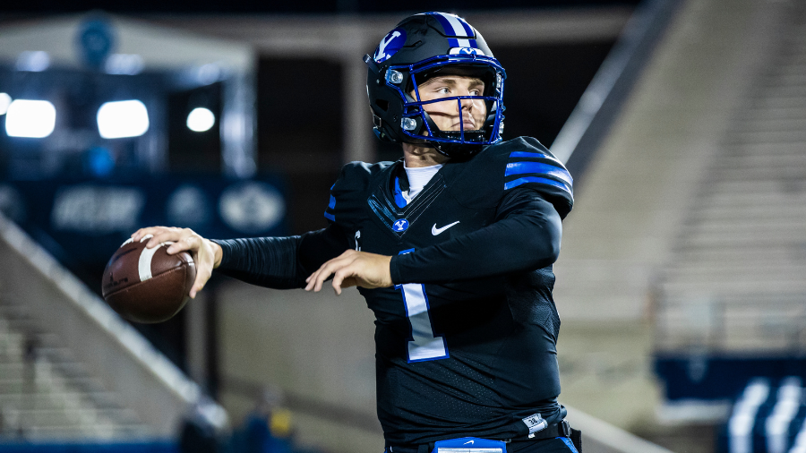 BYU Football Black Jersey In Running For Uniform Of The Year