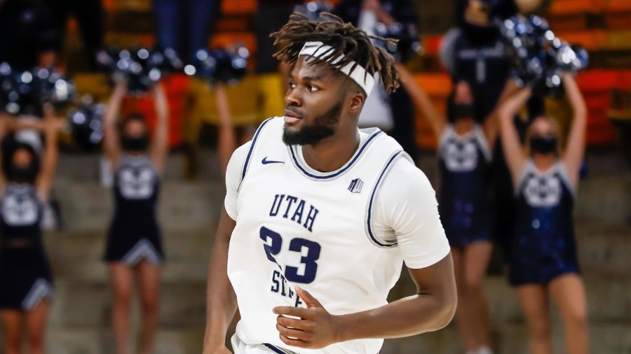 Utah State Players Make 2020-21 Men's Basketball All-Conference Teams