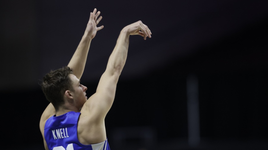 Knell, BYU Torch Net On Three-Pointers During First Half Against Gonzaga