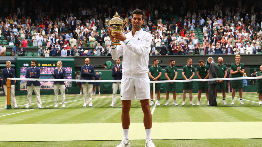 Djokovic Wins Wimbledon To Tie Federer, Nadal With 20 Slams