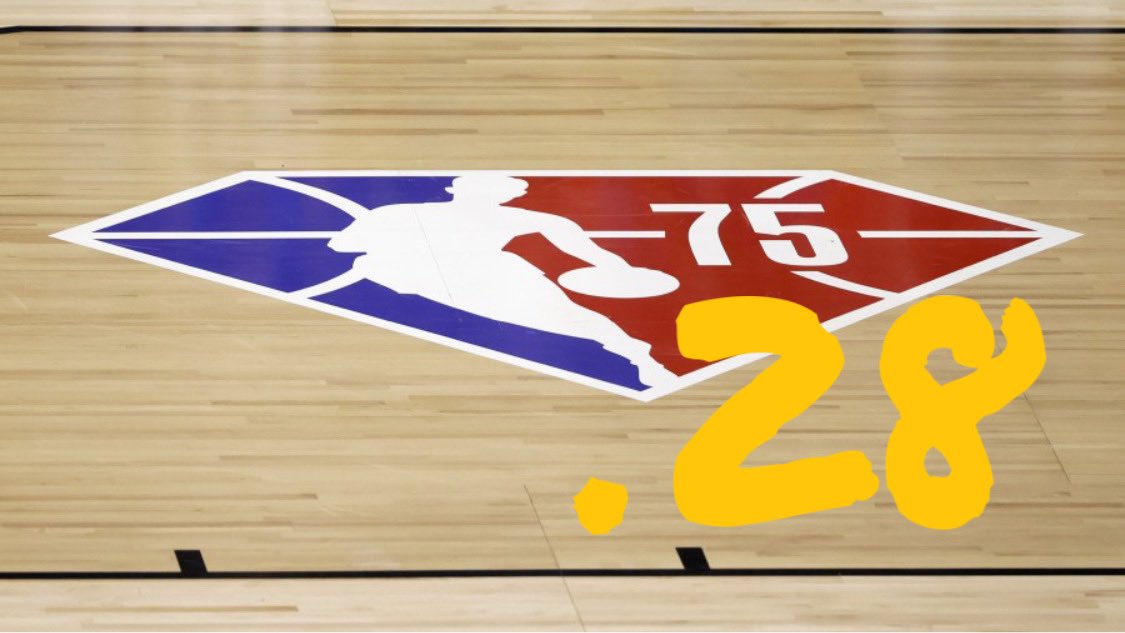 28. The 75th Anniversary Of The NBA