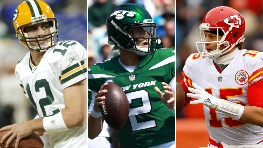 How Do Zach Wilson's First Four NFL Starts Compare To Aaron Rodgers ...