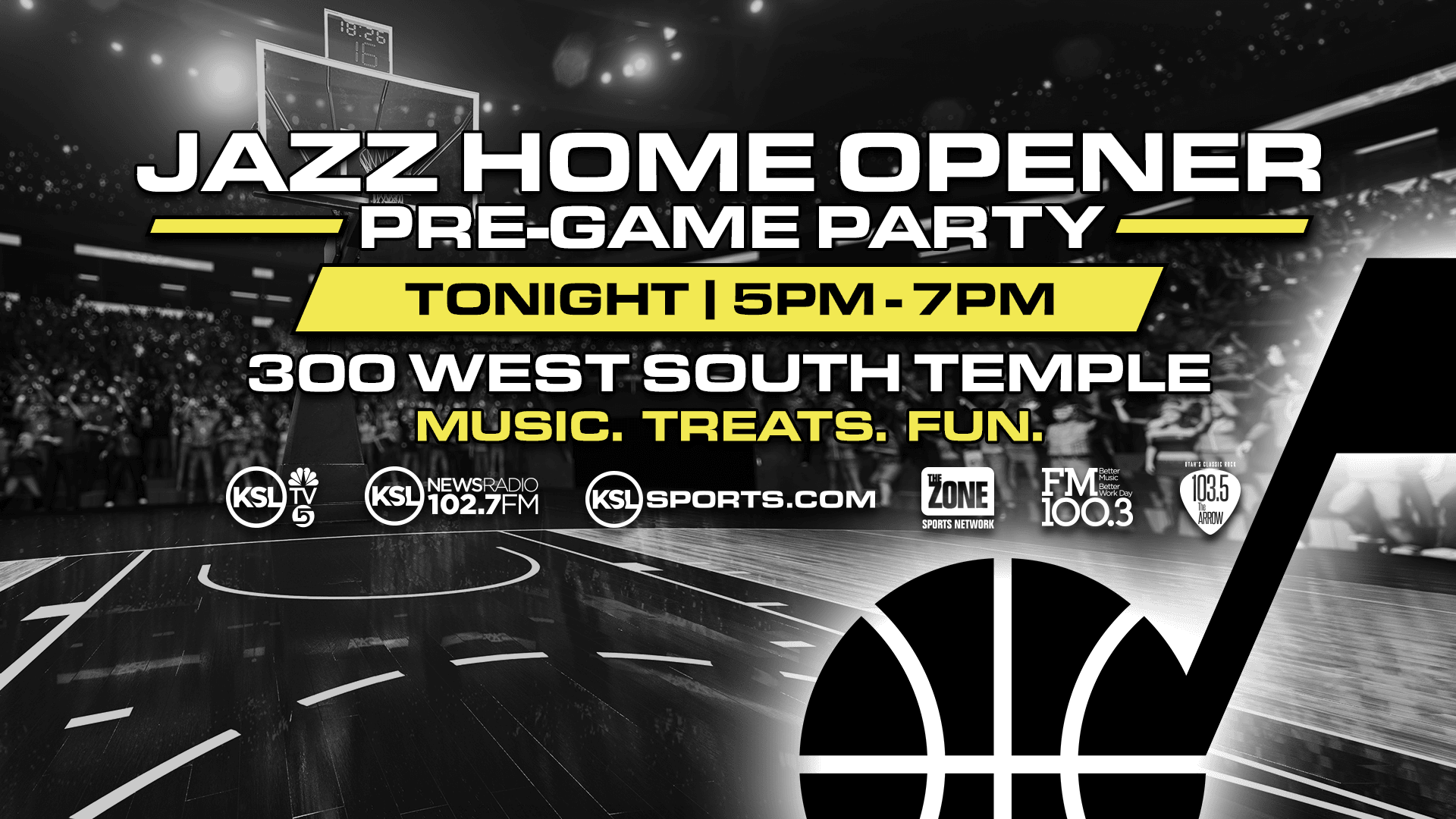 KSL Sports Hosting Jazz Pre-Game Party Ahead Of Home Opener Against Thunder