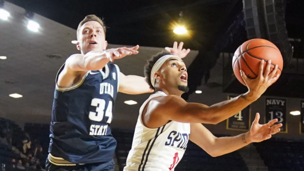 Bean Scores Career-High, Helps USU Beat Richmond In Veterans Classic
