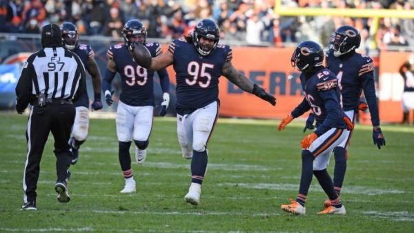 Khyiris Tonga Records Impressive Pick-Six During Bears Practice