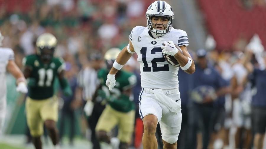 Latest On BYU WRs Puka Nacua, Gunner Romney Entering Baylor Game