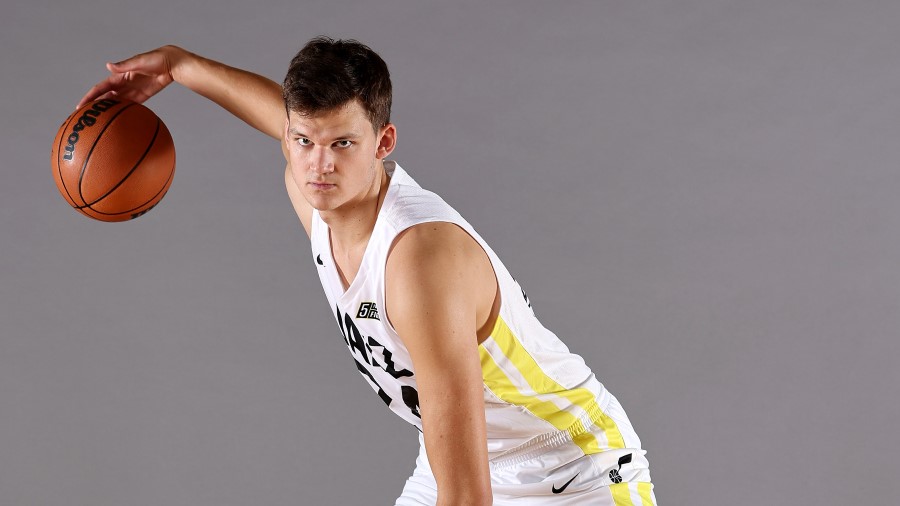 Walker Kessler Shows Off Creative Side With Jazz Logo