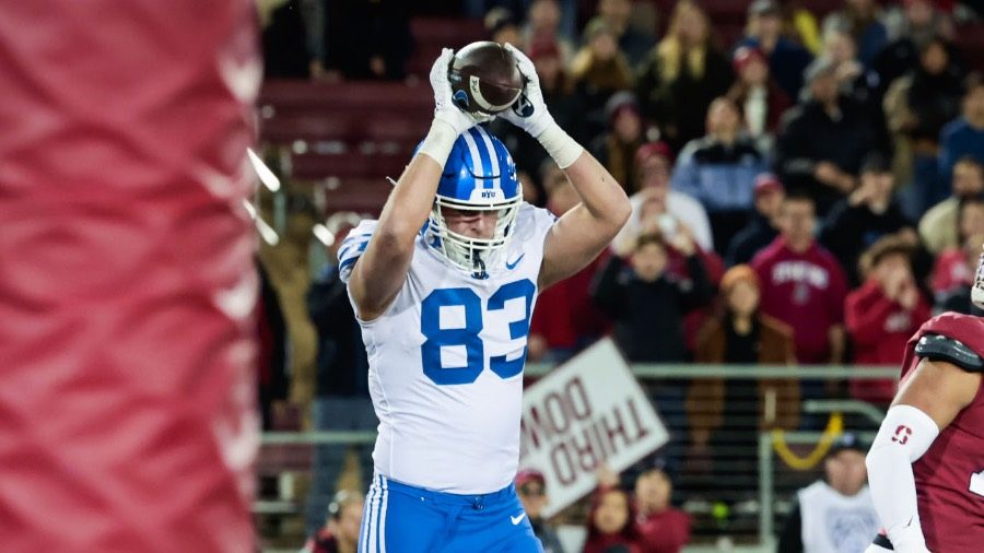 BYU's Hall, Rex Connect For Second Score Against Stanford