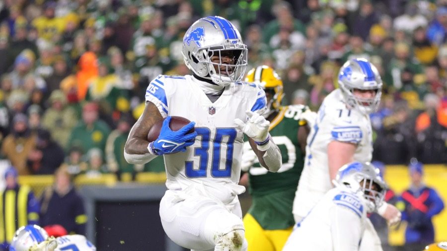 Jamaal Williams Breaks Lions' Single-Season Rushing TD Record
