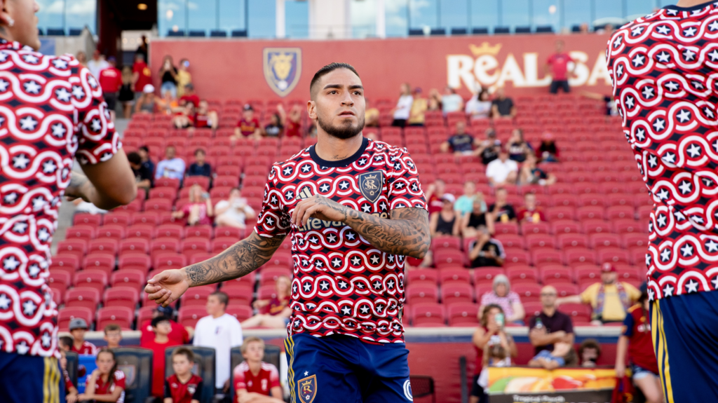 Chicho Arango Scores First Goal With Real Salt Lake