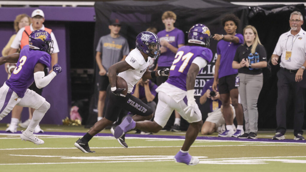 Kris Jackson Opens Scoring For Weber State Against Utah