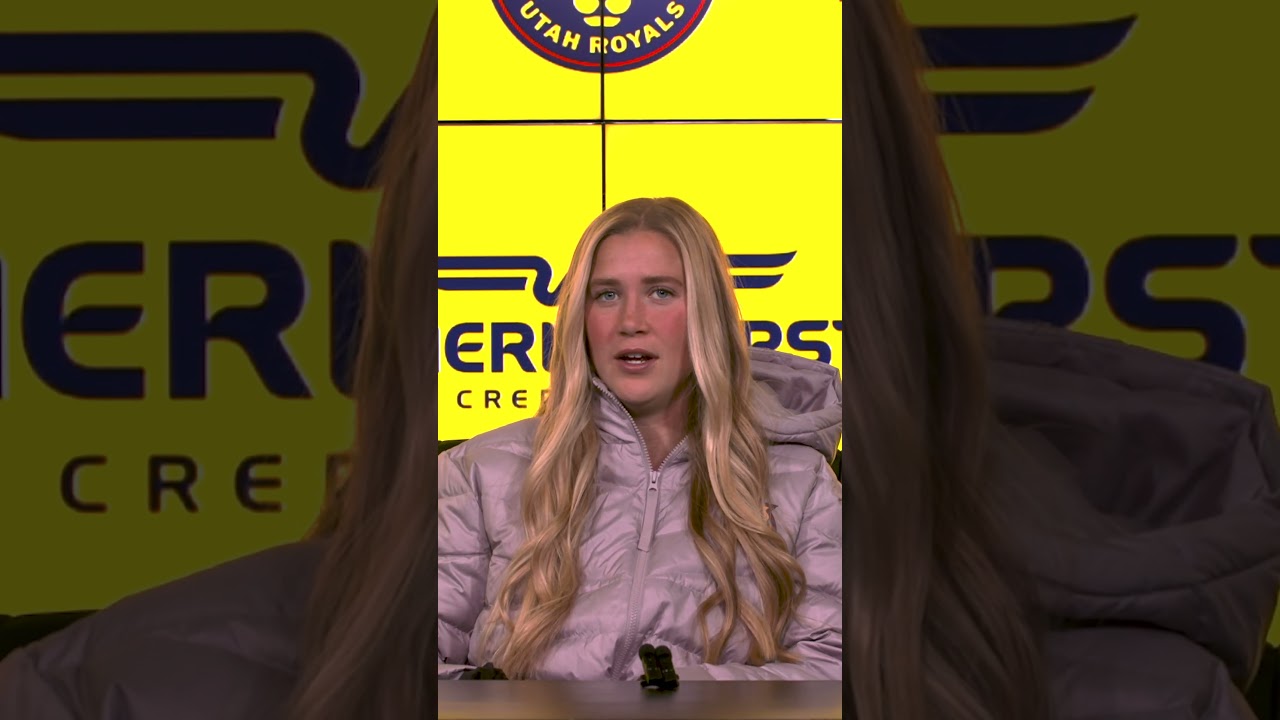 Video: Utah Royals' Mikayla Cluff on coming back to play in her home ...