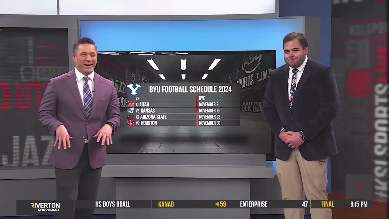 Video: Mitch Harper Breaks Down BYU Football's 2024 Schedule - KSL Sports
