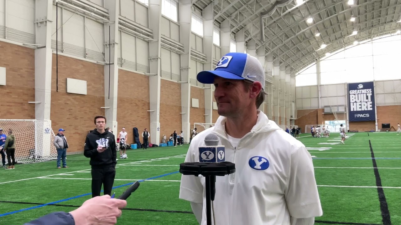 Video: Aaron Roderick | BYU Football OC Speaks During Spring Practice ...