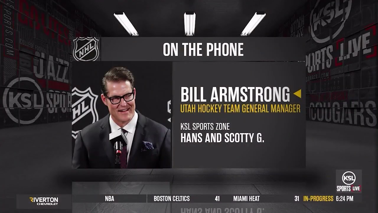 Video: Utah Hockey GM Believes Team Could Be Good For 10 Straight Years ...