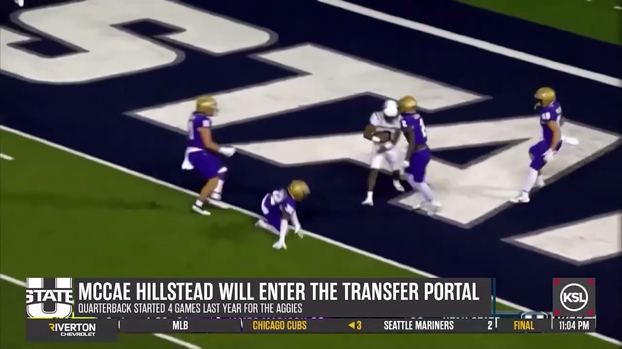 Video: Utah State Quarterback McCae Hillstead Will Enter Transfer ...