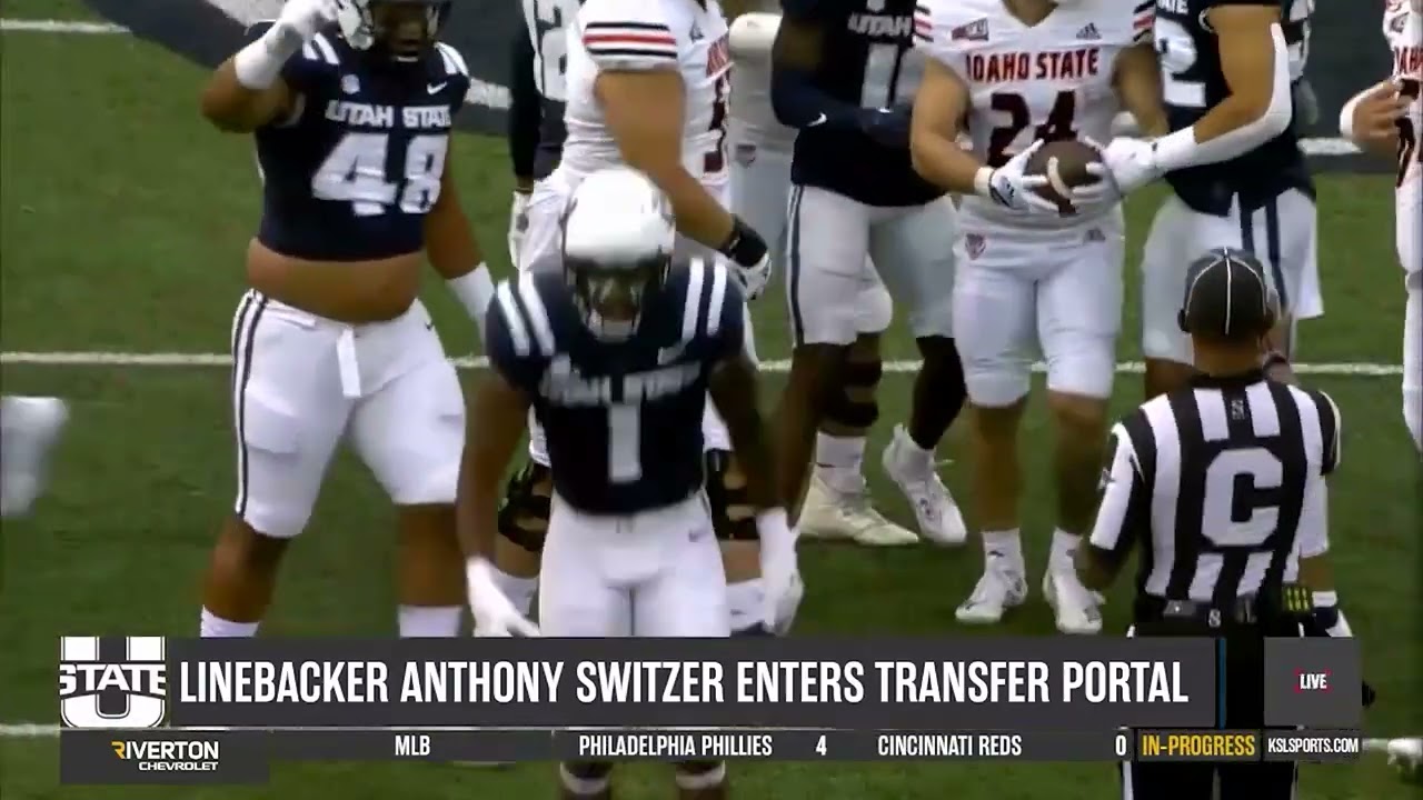 Video: Utah State Linebacker Anthony Switzer Enters Transfer Portal ...