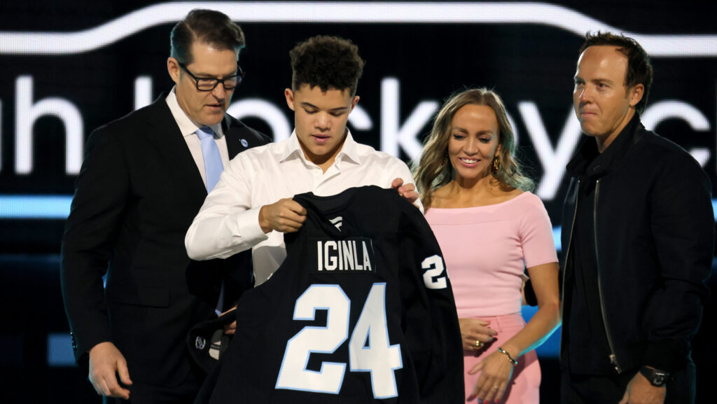 Utah Selects Tij Iginla With No. 6 Pick In 2024 NHL Draft