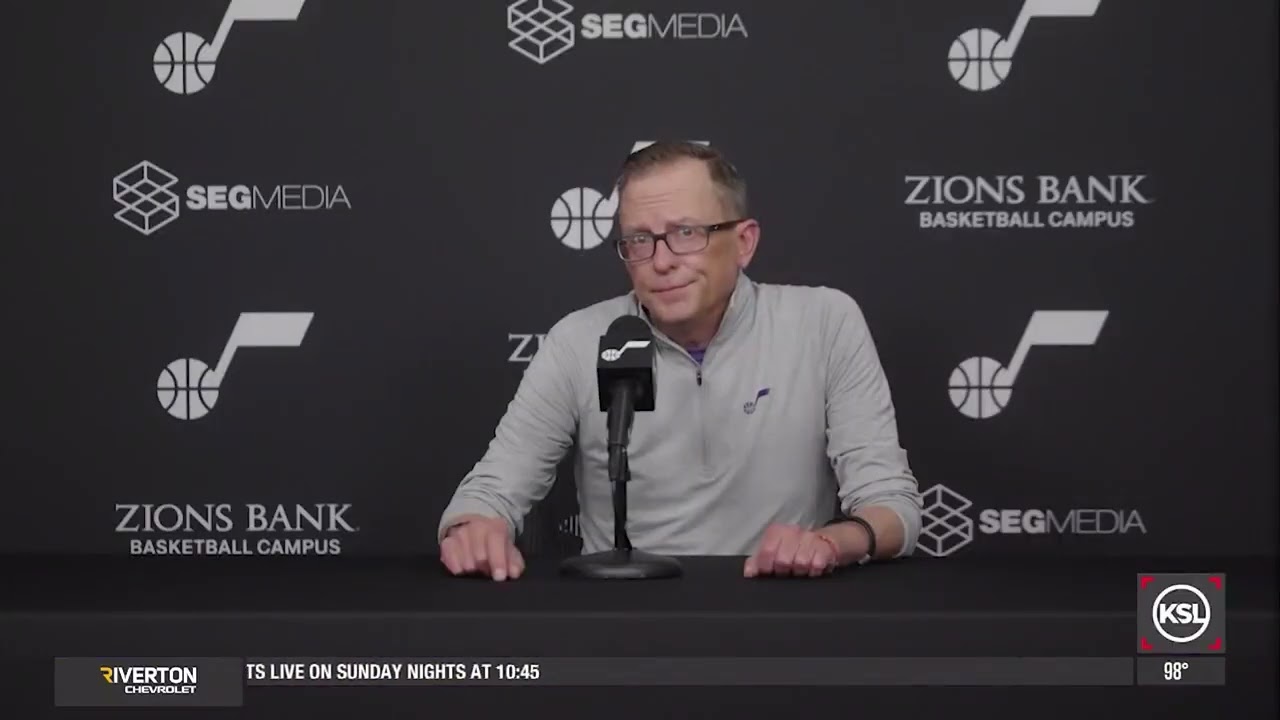 Video: Utah Jazz General Manager Justin Zanik Previews The 2024 NBA ...