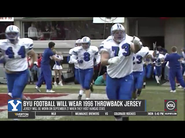 Video: BYU Football Will Wear 1996 Throwback Uniforms - KSL Sports