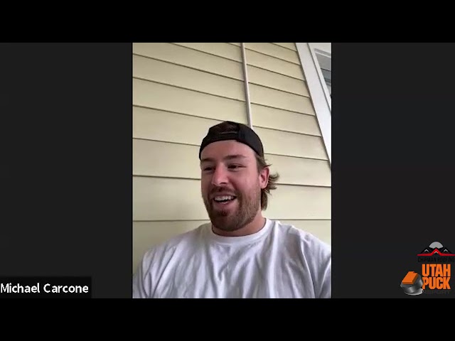 Video: Get To Know Utah's NHL Team: Michael Carcone talks path to pros ...