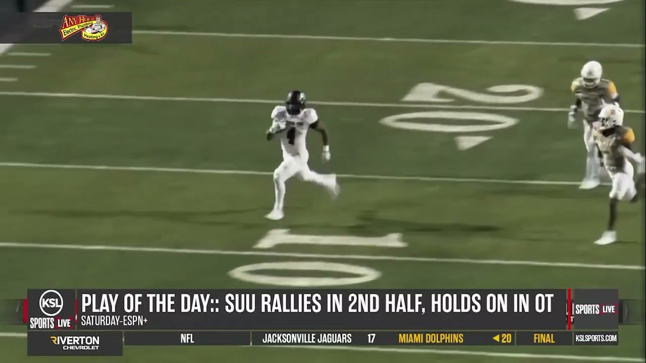 Video: Southern Utah Football Defeats UTEP On The Road In Overtime ...