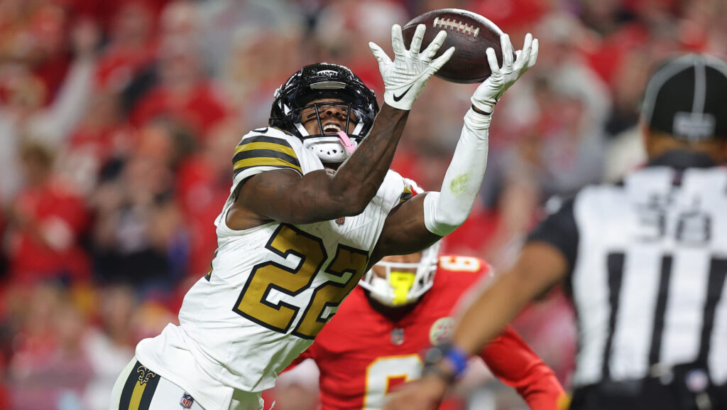 Rashid Shaheed Takes Top Off Defense On 43-Yard Touchdown