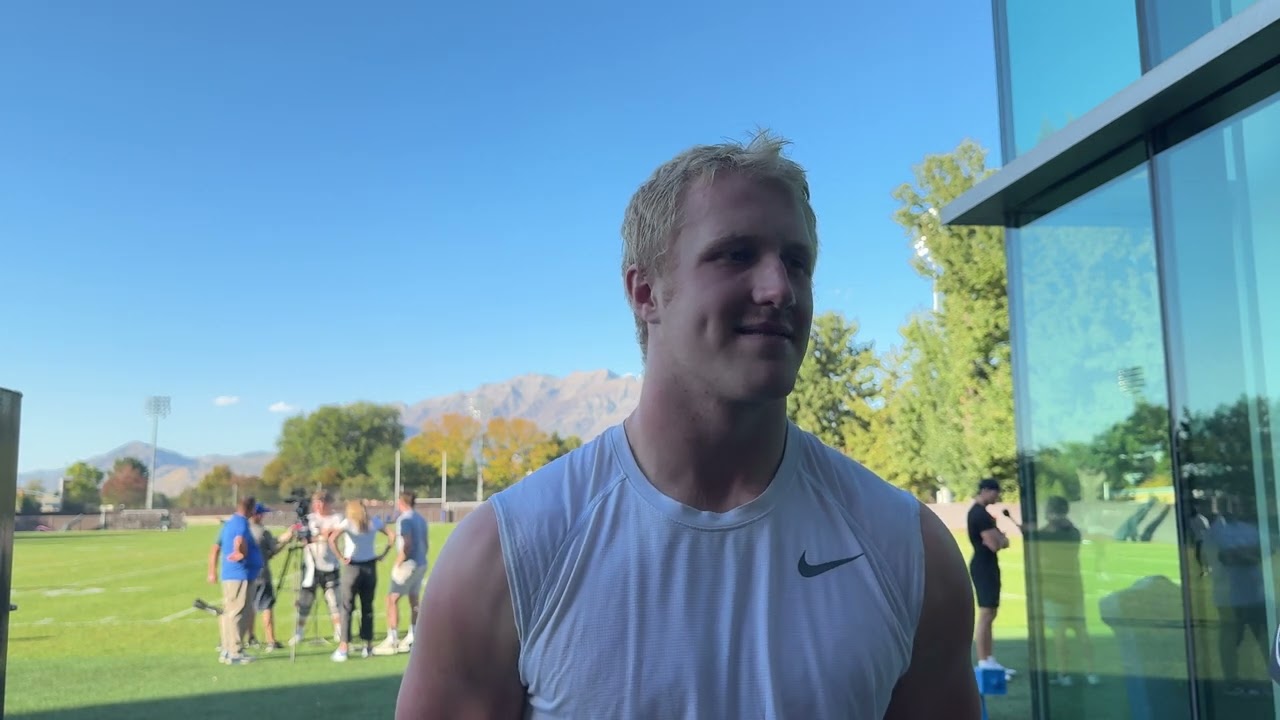 Video: Ryner Swanson Interview | BYU Football Tight End - KSL Sports