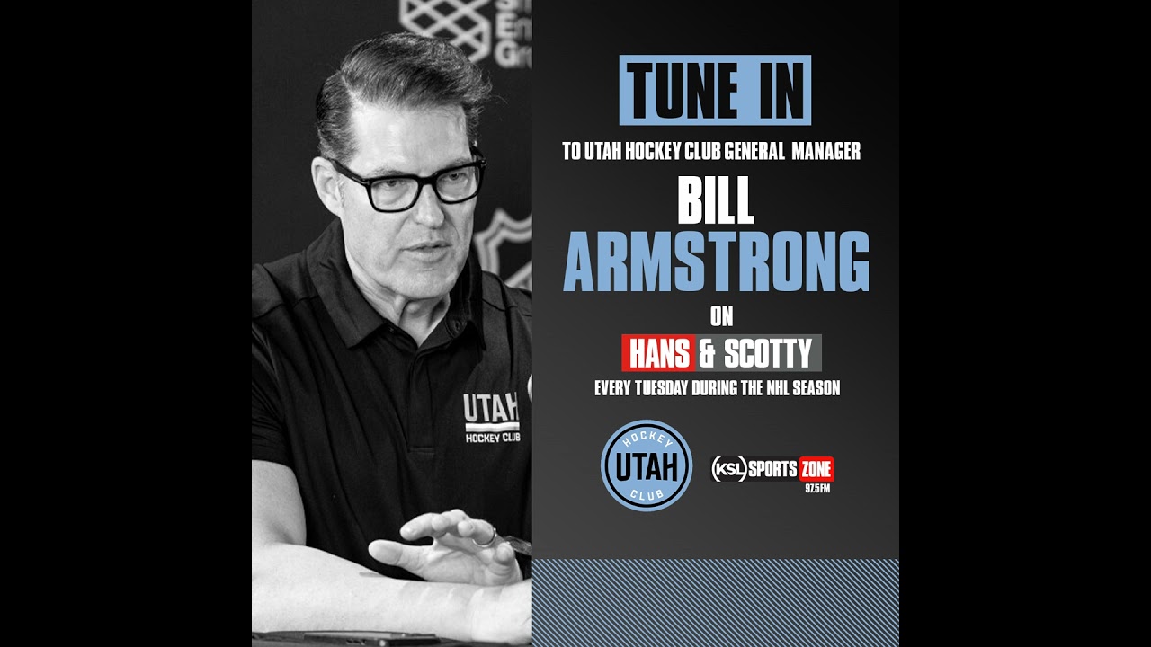 Video: Utah Hockey Club GM Bill Armstrong weekly interview - KSL Sports