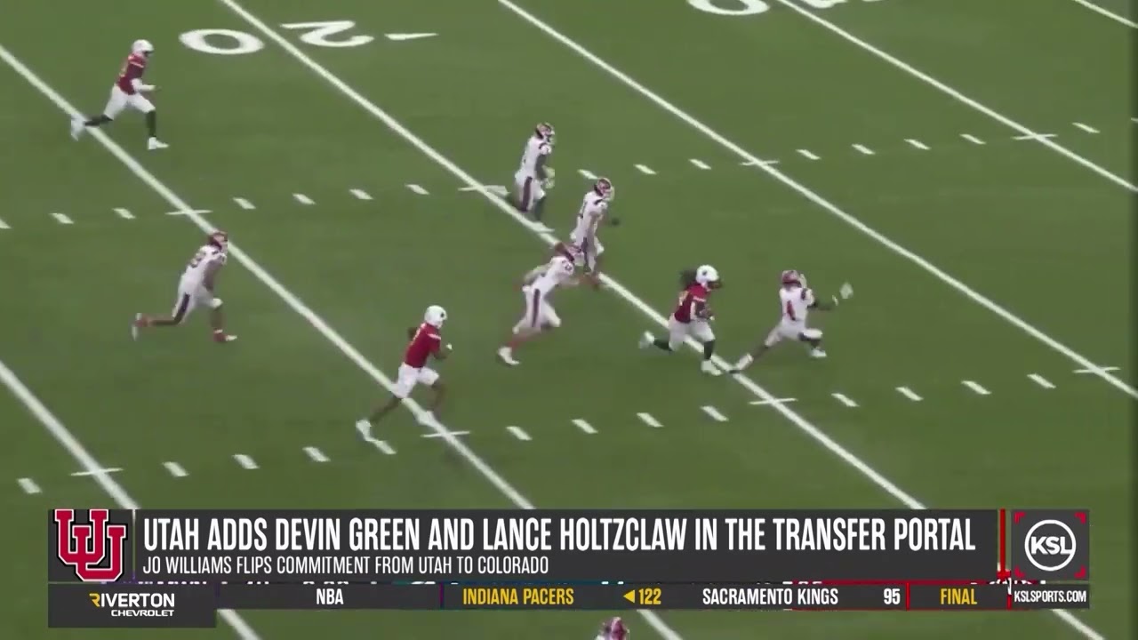 Video: Utah Football Adds Devin Green And Lance Holtzclaw In The ...