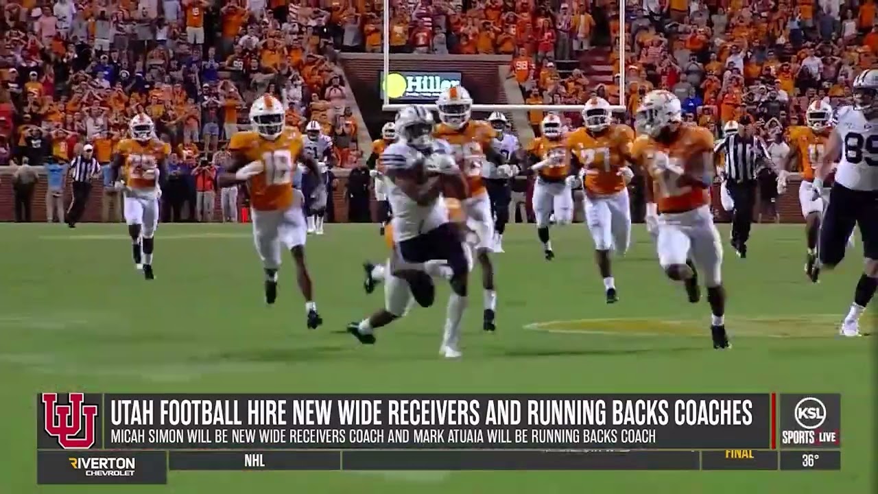 Video: Utah Football Hires New Running Backs And Wide Receivers Coaches ...