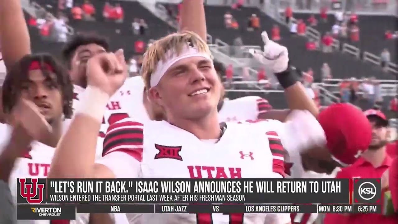 Video: Quarterback Isaac Wilson Exits Transfer Portal And Will Return ...