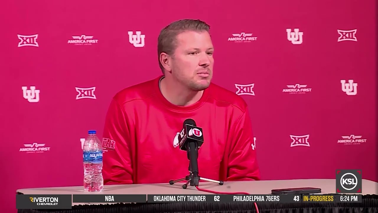 Video: Utah Football Introduces New Offensive Coordinator Jason Beck ...