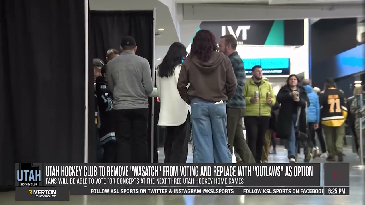Video: Utah Hockey Club Removes 'Wasatch' And Adds 'Outlaws' As ...